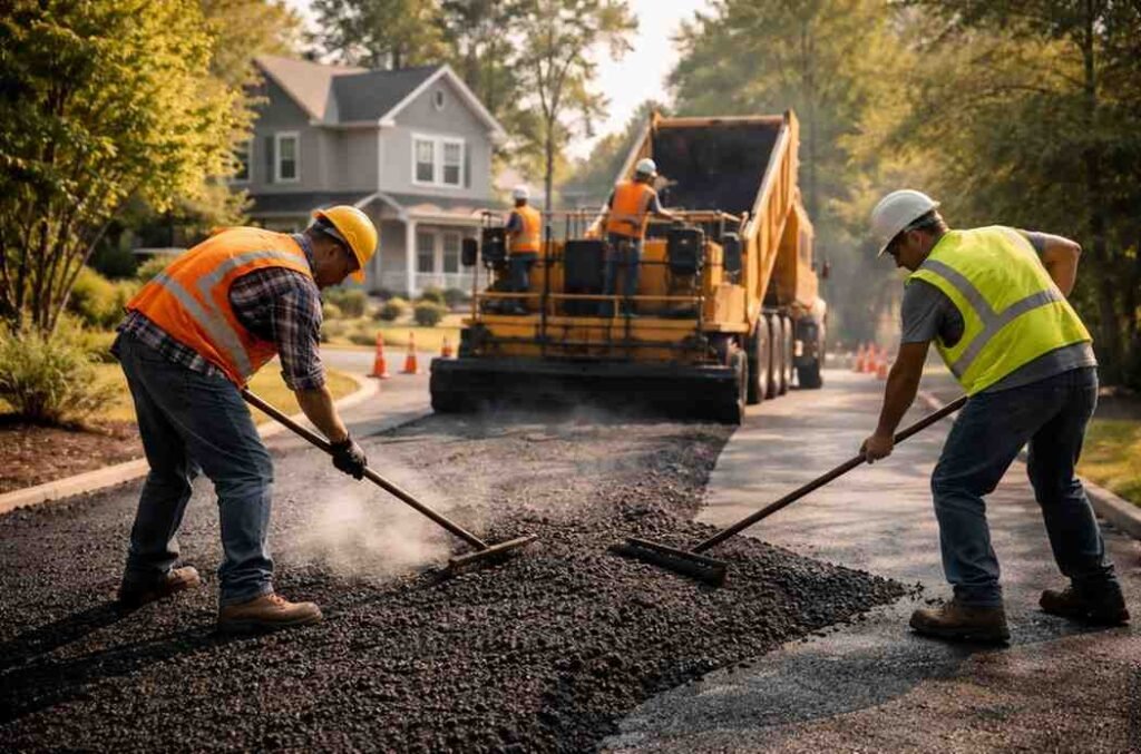Step-by-Step Guide to Paving Roads and Driveways
